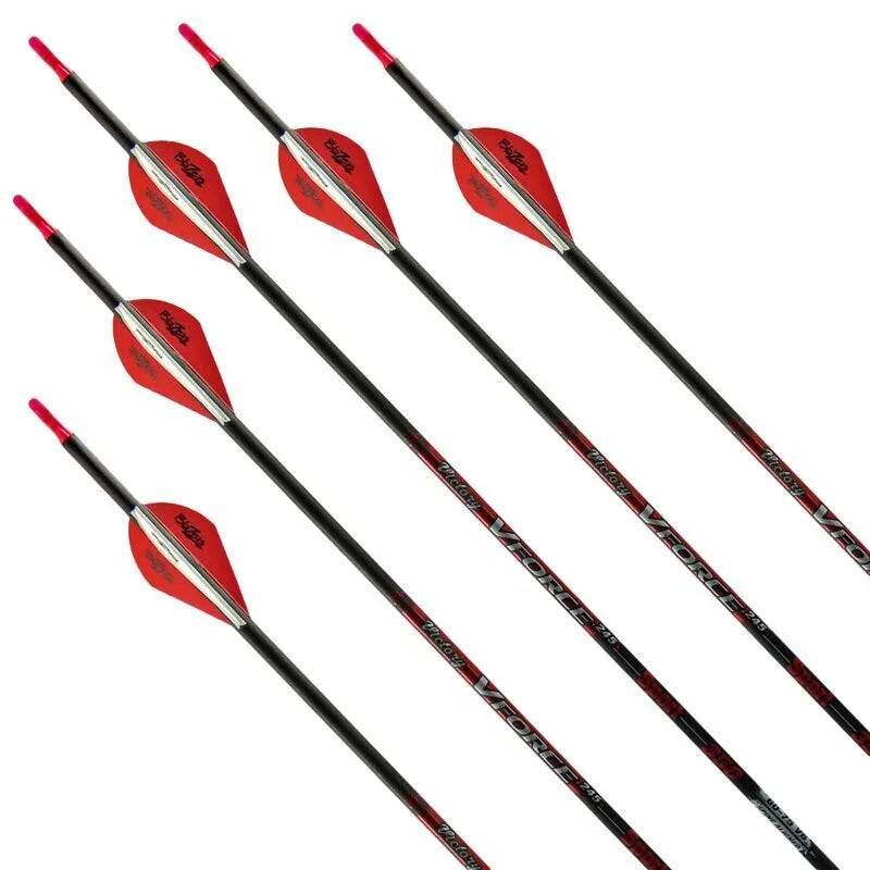 VICTORY VFORCE FACTORY FLETCHED ARROWS | 300,350,500 1/2 Dozen ...